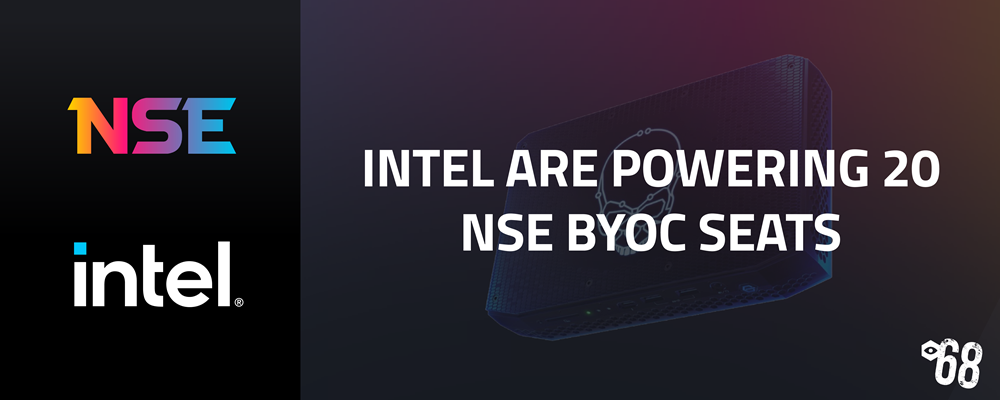 Intel Powering 20 Seats for NSE BYOC at Insomnia | National Student Esports