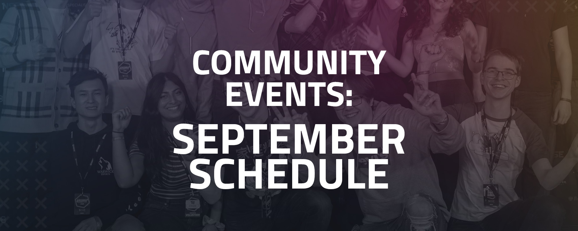 September Community Events Schedule | National Student Esports
