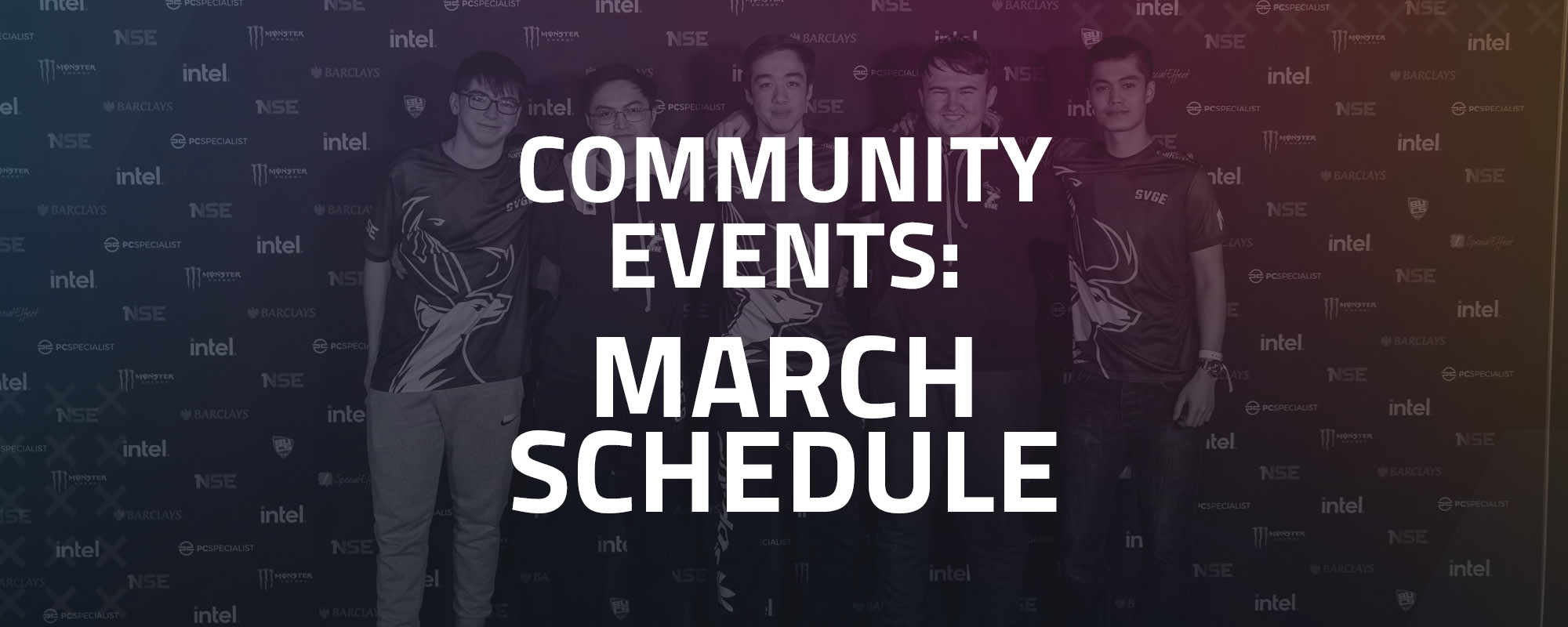 March Community Events Schedule - 2023 | National Student Esports