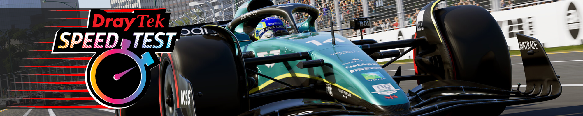 DrayTek Speed Test: BUSR F1 | National Student Esports