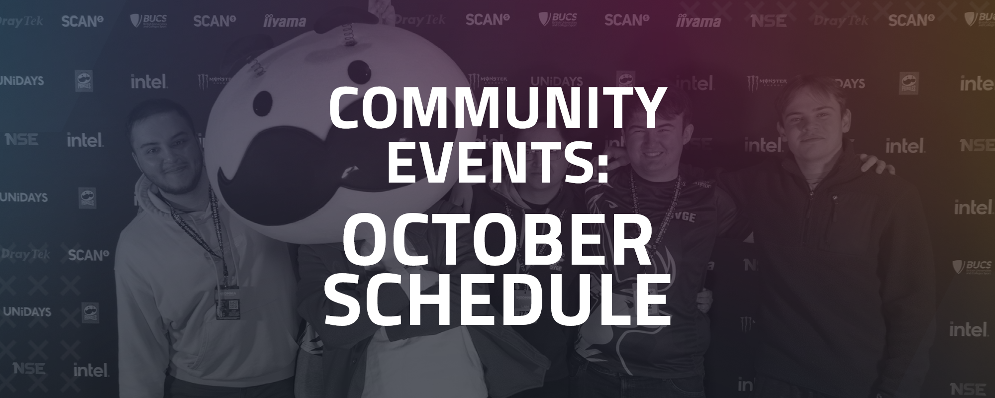 October Community Events Schedule - 2024 | National Student Esports