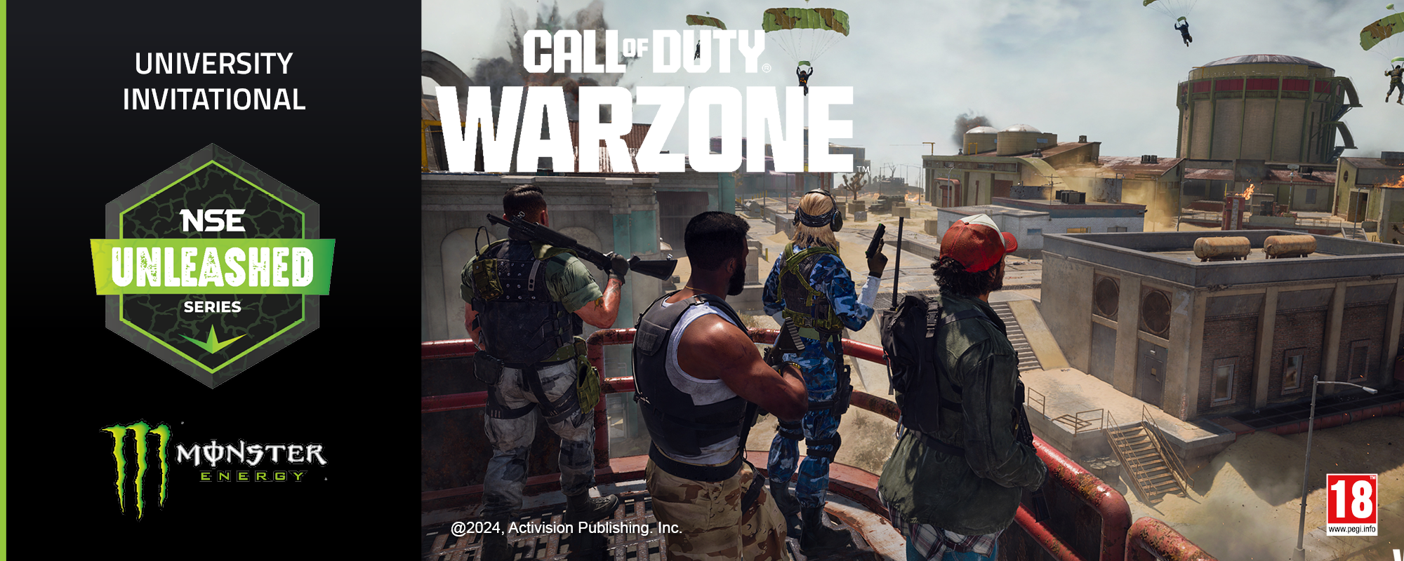 Monster UNLEASHED - Warzone University Invitational | National Student ...