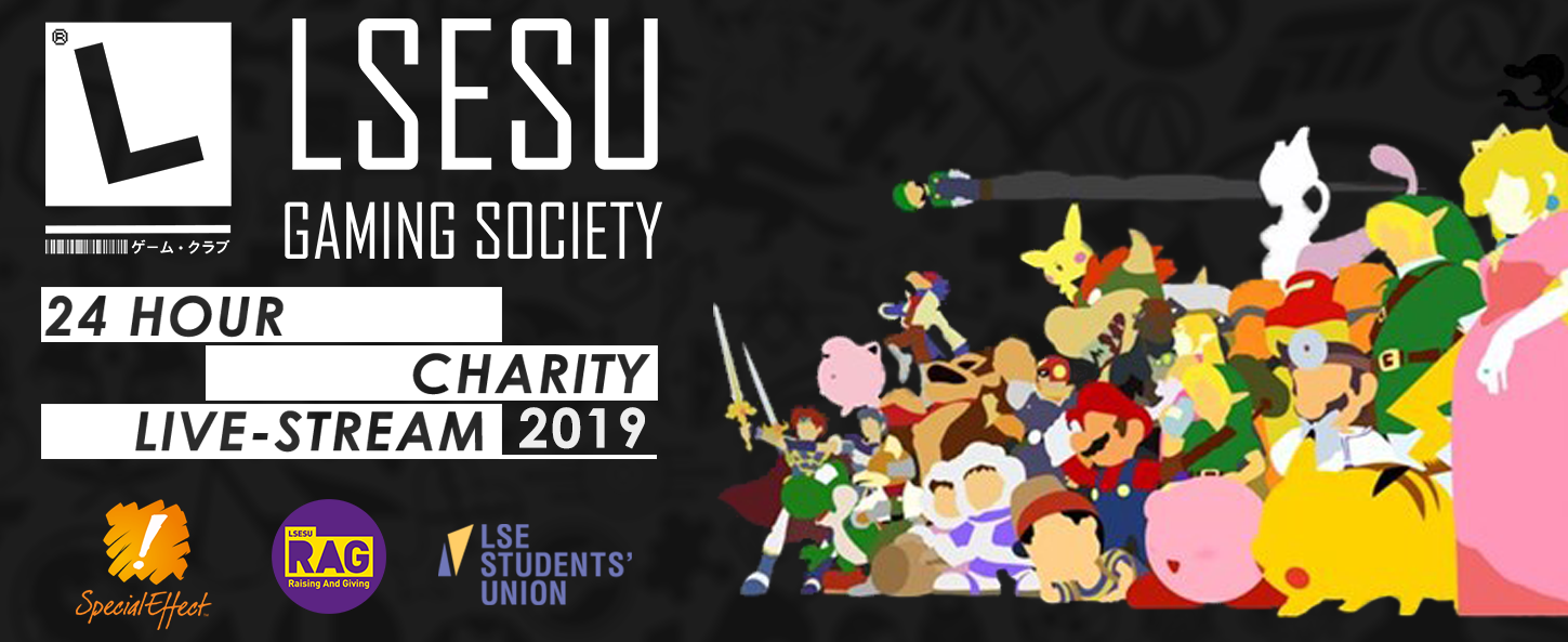 LSESU Gaming Soc 24 Hour Charity Livestream for Special Effect ...